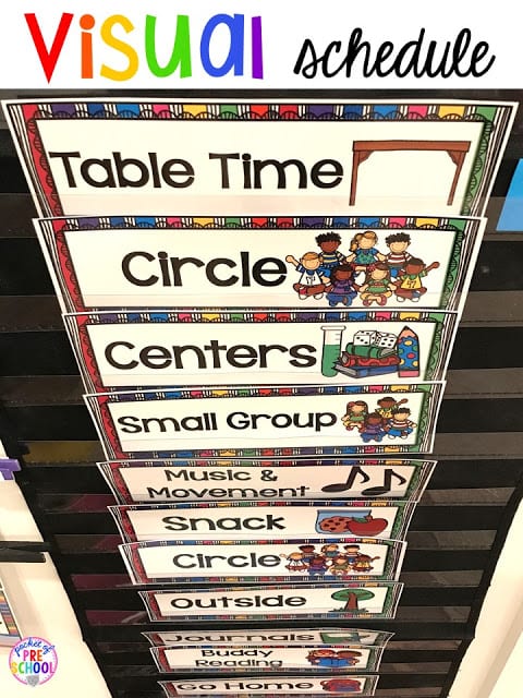 How To Use Visual Schedules To Reduce Challenging Behaviour